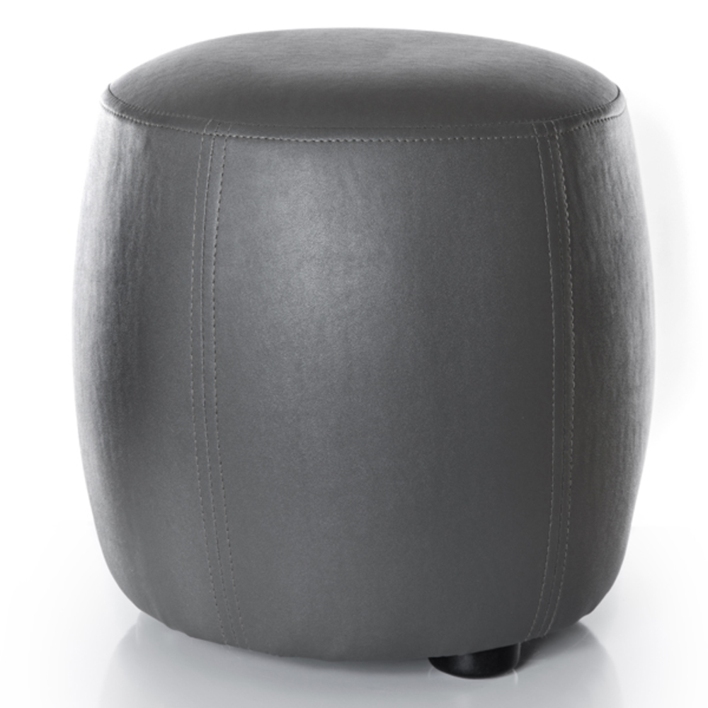 Pouf rond Round Gris