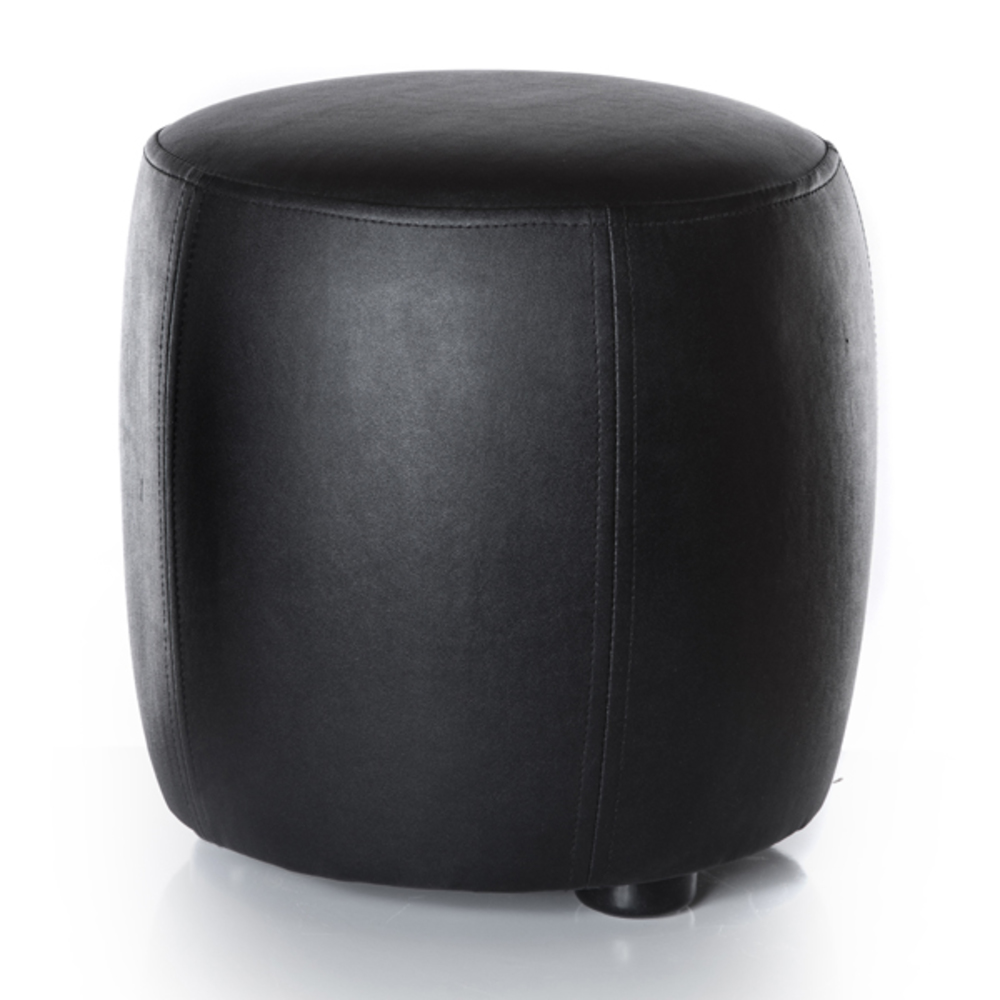 Pouf rond Round Noir