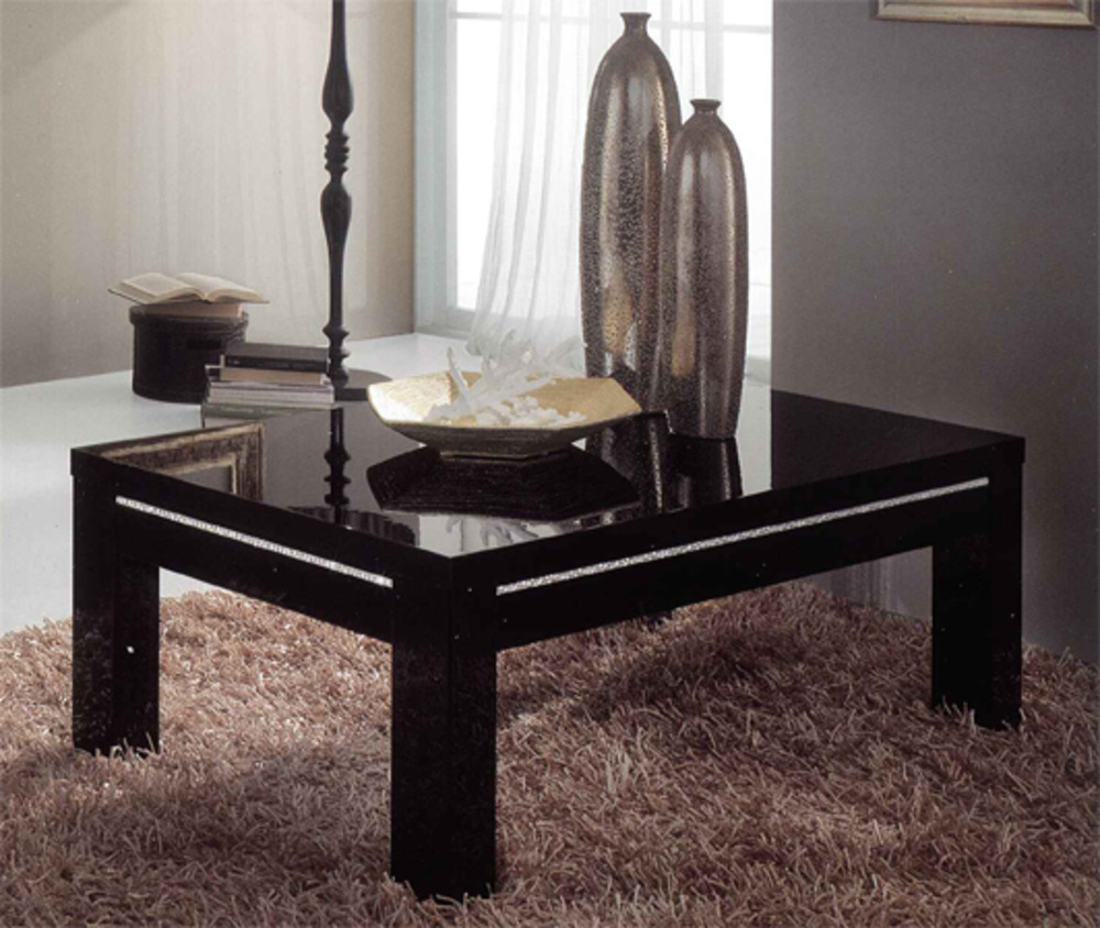 Table basse Chic laque noir