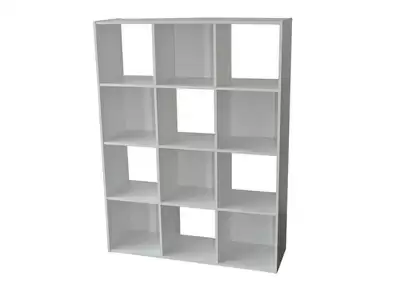Rangement 12 cases Compo 22 Blanc