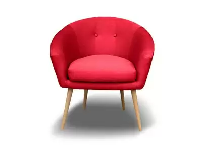 Fauteuil Vanta Rouge