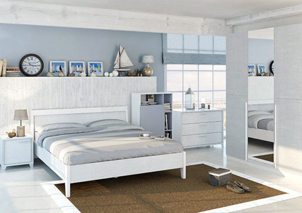 Lit White Blanc L 154 X H 91 X P 201