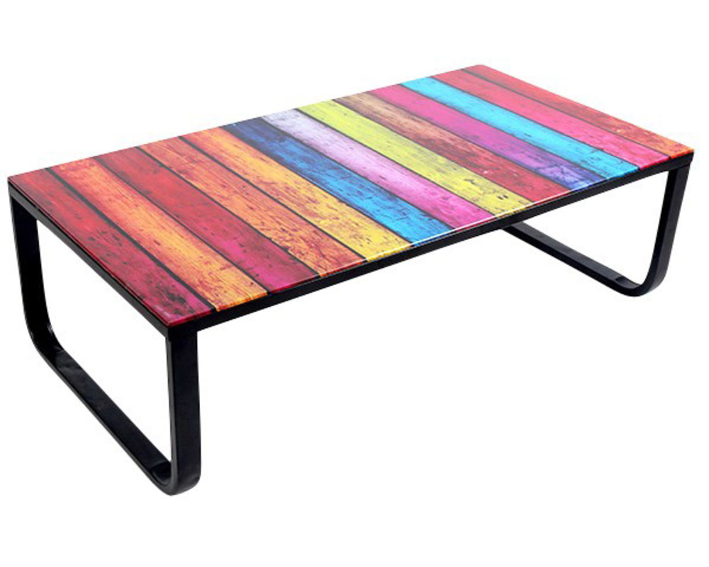 Table basse Rainbow Multicolore