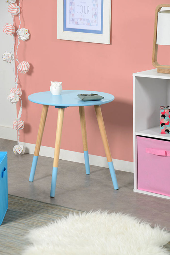 Table basse Bik Bleu/naturel