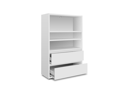 Bibliothèque gm Image Blanc mat