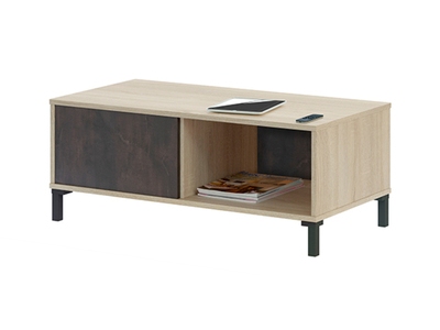Table basse relevable Gozo Blanc brillant