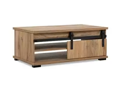 Table basse Manzano Chene antique