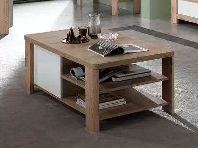 Table basse Balita Multicolore/naturel